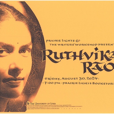 Live from Prairie Lights | Ruthvika Rao - The Fertile Earth | Writers ...